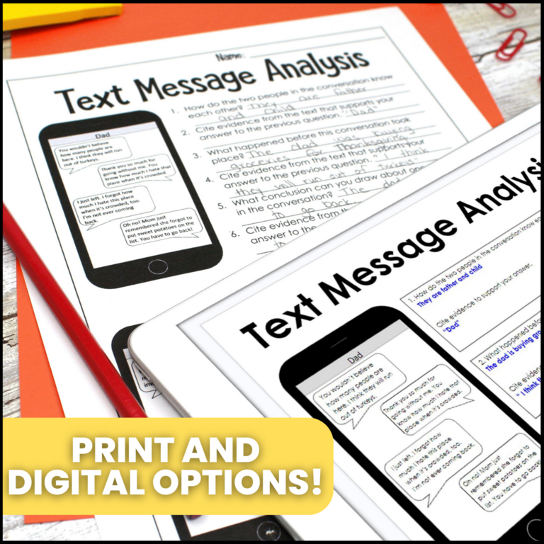 Thanksgiving Text Message Analysis Inferencing and Citing Evidence ...