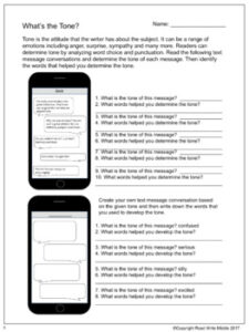 Tone in Text Messages Two Levels for Easy Differentiation – Read Write ...