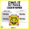 Context Clues Color by Number Worksheets Bundle – Read Write Middle
