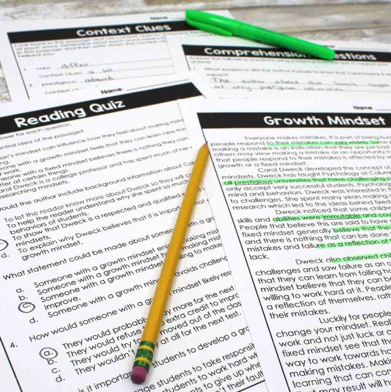 Back to School Middle School ELA Activities for the First Week of ...