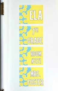 Bright Classroom Decor for Middle School ELA – Read Write Middle